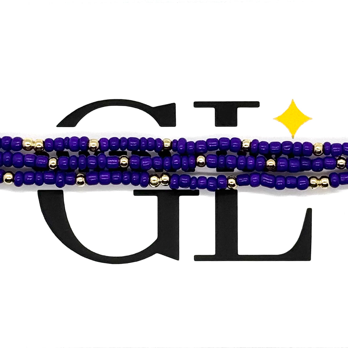 Amy'S Favorite Bracelets - Dark Purple – Gameday Luxe